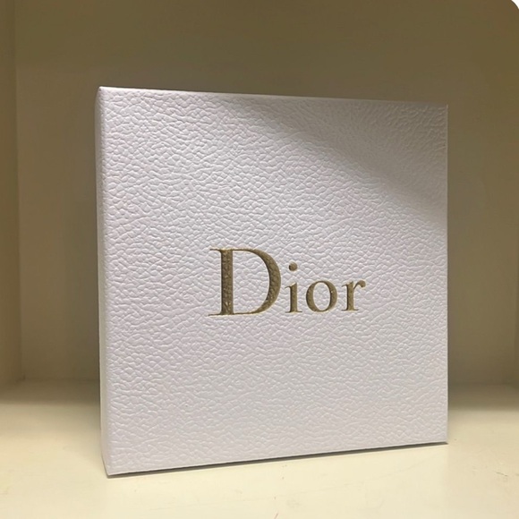 Dior | Accessories | Dior Large White Box With Gold Logo | Poshmark